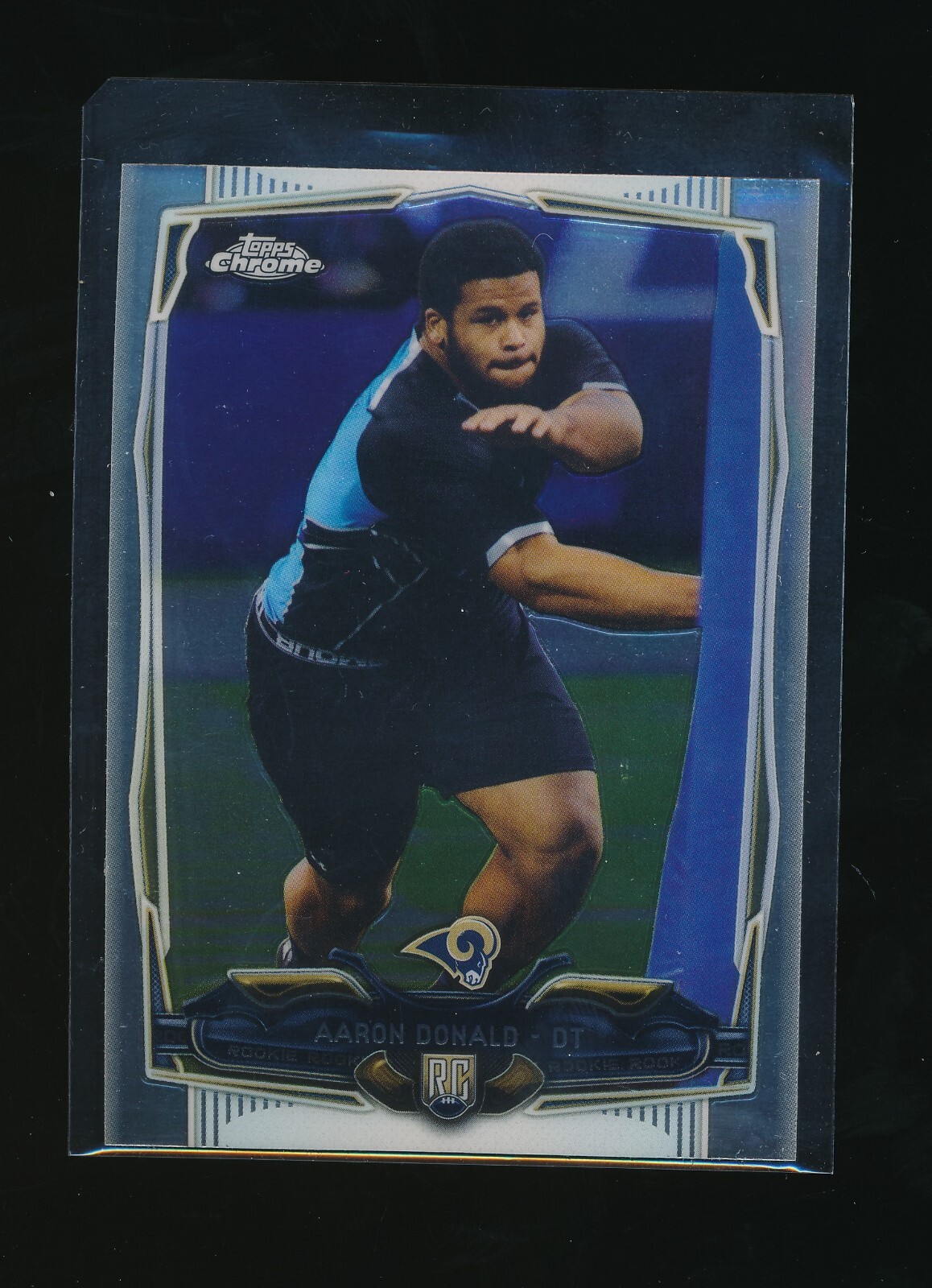 AARON DONALD 2014 TOPPS CHROME #175 RC ROOKIE CARD *LA RAMS* (C) | eBay