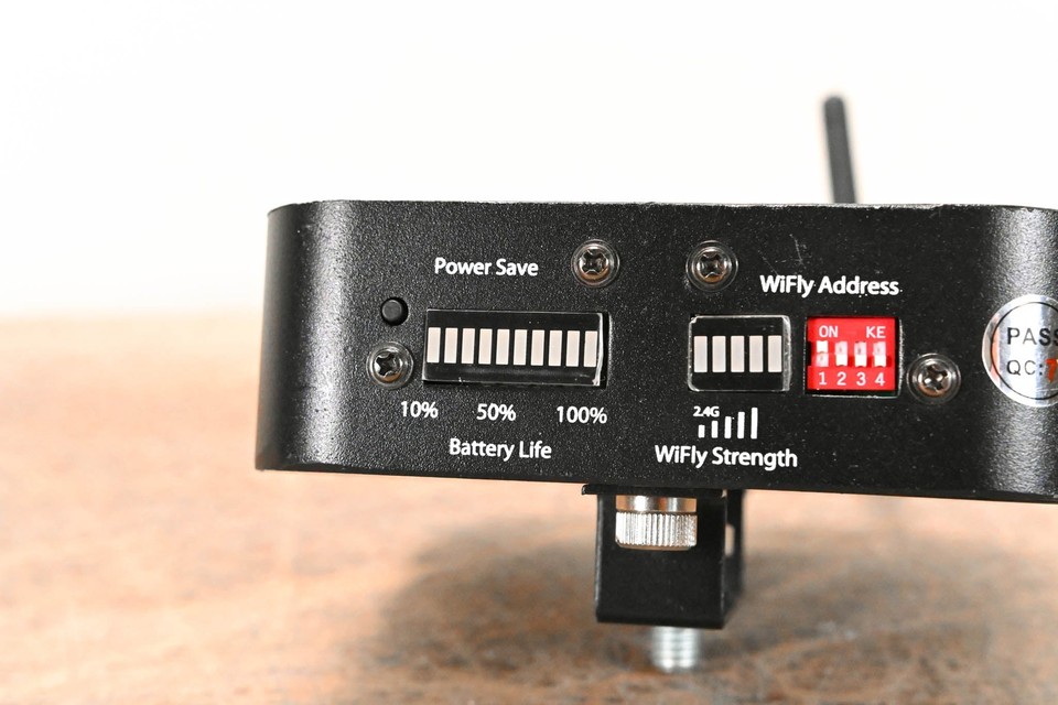 ADJ WiFLY EXR Battery Wireless DMX Transceiver (NO POWER SUPPLY ...