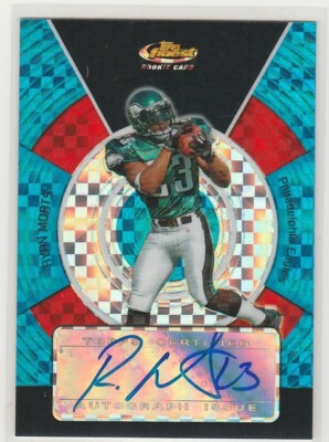 RYAN MOATS 2005 TOPPS RINEST BLUE X-FRACTOR REFRACTOR ROOKIE AUTOGRAPH ...