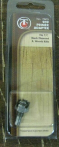 Thompson Center 209 Primer Adapter Black Diamond & Wood Rifle ...