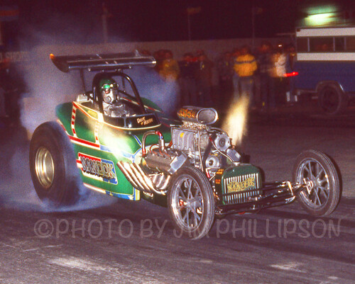 FUEL ALTERED DRAG RACING PHOTO NANOOK FREMONT 1976 NHRA | eBay