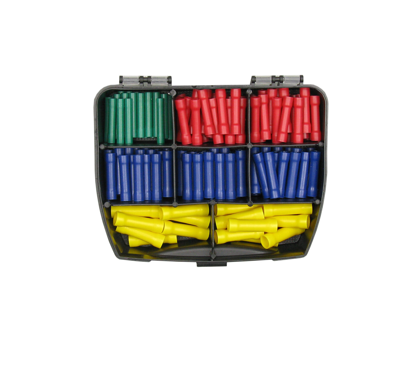 Stoßverbinder 150 Teile Sortiment Quetschverbinder Industrie Auto KFZ ...