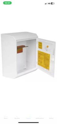 MK2 Tricel Surface Mounted GAS Meter Box MeterBox MK2 White National ...