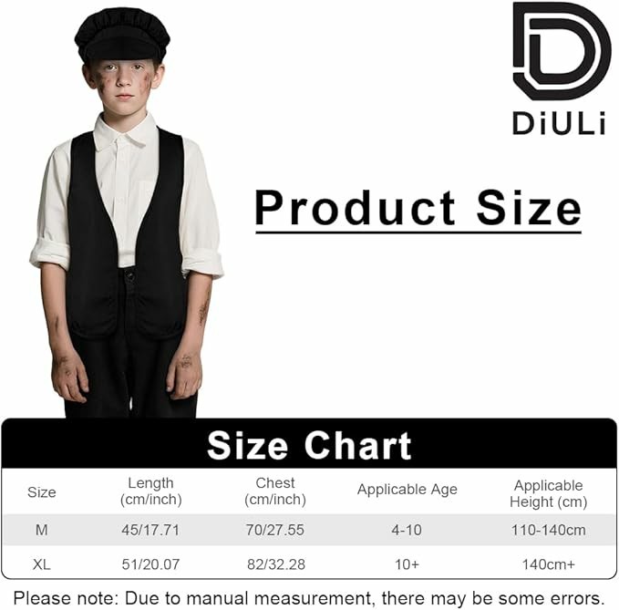 Victorian Boy Costume 10yrs World Book Day Chimney Sweep Fancy Dress ...