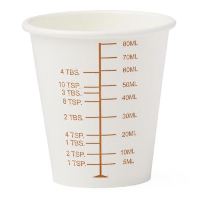 Graduated Disposable Paper Drinking Cup, 3 oz | eBay