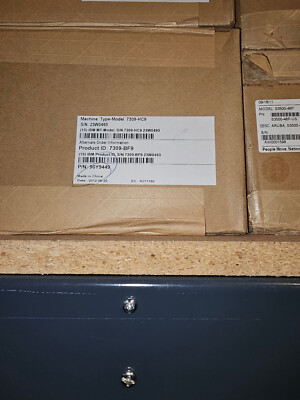 NEW FACTORY SEALED IBM 7309BF9 BNT Rackswitch G8124F 24 Ports 90Y9449 ...