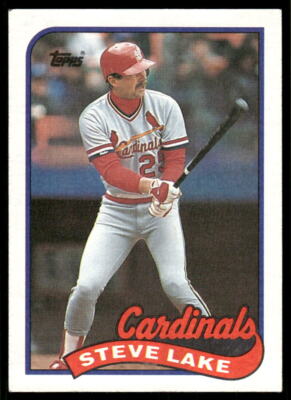 1989 Topps #463 Steve Lake | eBay