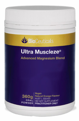 BioCeuticals Ultra Muscleze Magnesium 360g Orange RRP $76.95 | eBay ...