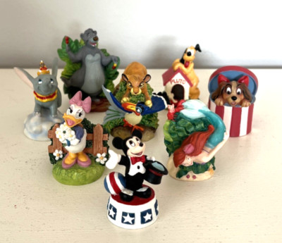 Classic Lenox Disney Magic Thimble Collection Set of 8 As Pictured | eBay