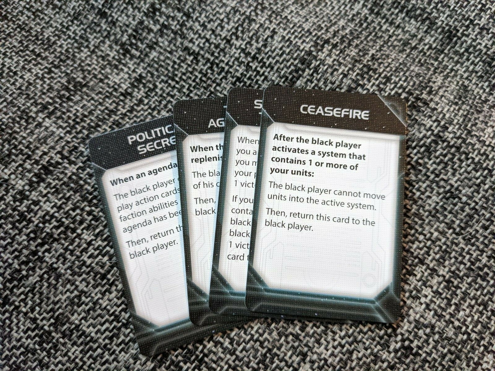 Twilight Imperium 4th Edition TI4 Promissory Note Cards w/ Prophecy of ...