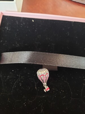 New Authentic Pandora Charm Hot Air Balloon Bead 798055ENMX | eBay