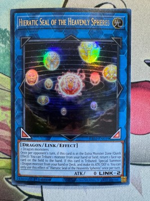 Hieratic Seal of the Heavenly Spheres Holo Yugioh TCG YGB416 | eBay