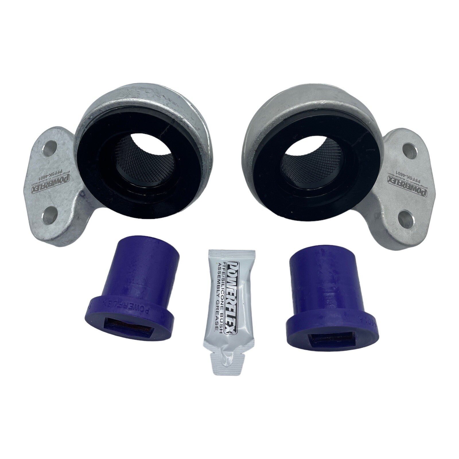 Powerflex Front Control Arm Bushing Set In Brackets BMW E46 PFF5-4601 3 ...