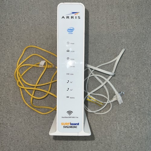 Xfinity Arris Surfboard Internet, WIFI, and Voice Modem SVG2482AC White ...