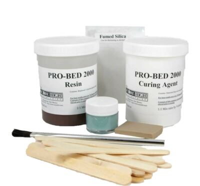 Score High 8oz Brown Pro-Bed 2000 Complete Epoxy Stock Bedding Kit | eBay