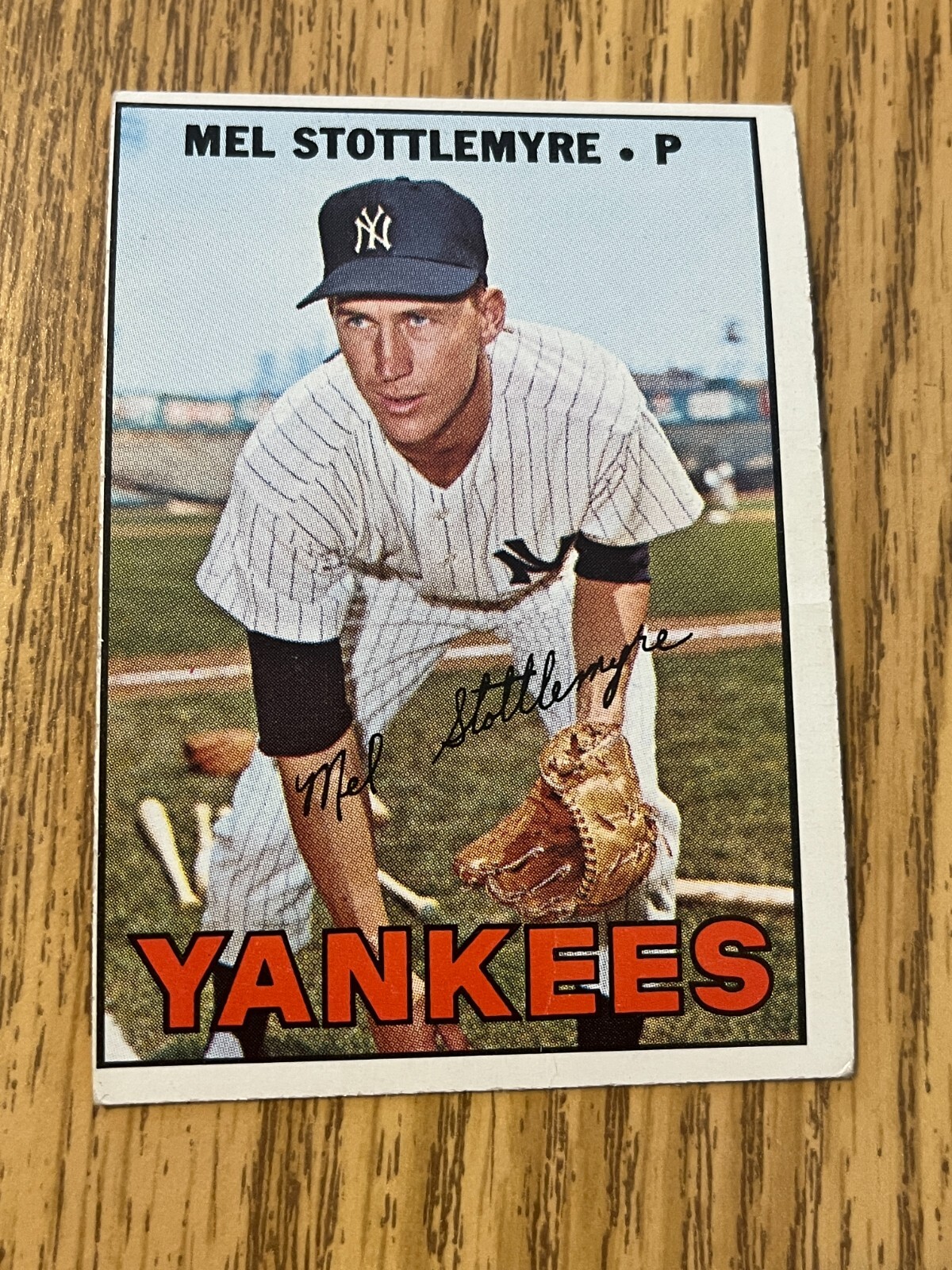 1967 Topps Mel Stottlemyre New York Yankees #225 - C2 | eBay