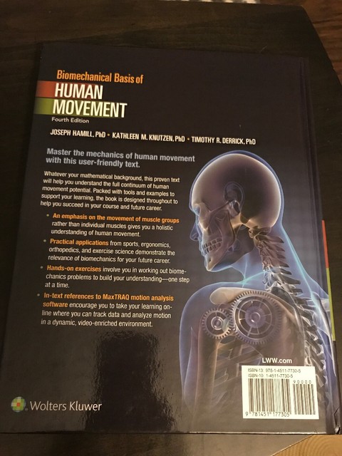 Biomechanical Basis of Human Movement by Kathleen Knutzen, Joseph ...