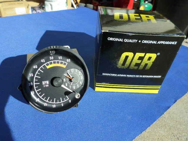 1976-78 Firebird Formula Trans Am Tachometer Tach & Clock OER 5659065 ...