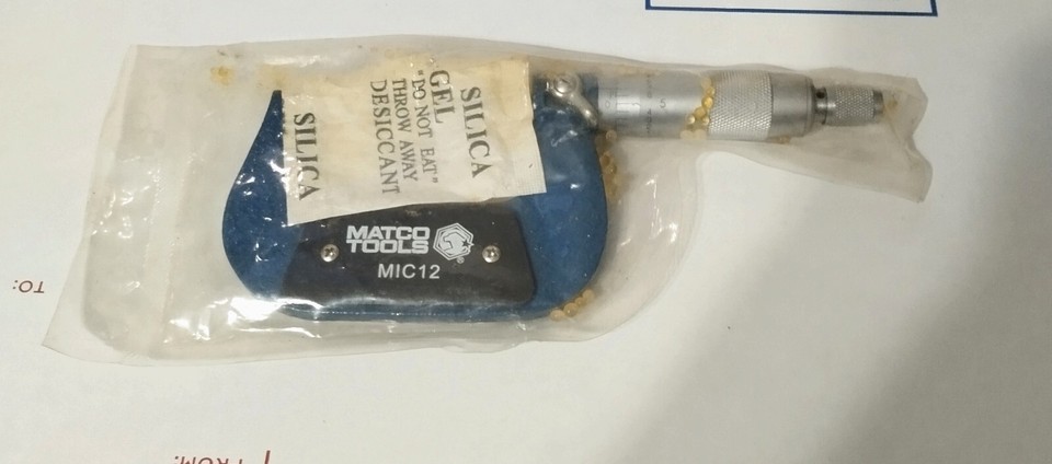 Matco Tools Outside Micrometer MIC12 | eBay