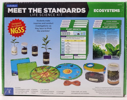 Lakeshore Meet The Standards, ECOSYSTEMS, 5th Grade Life Science Kit ...