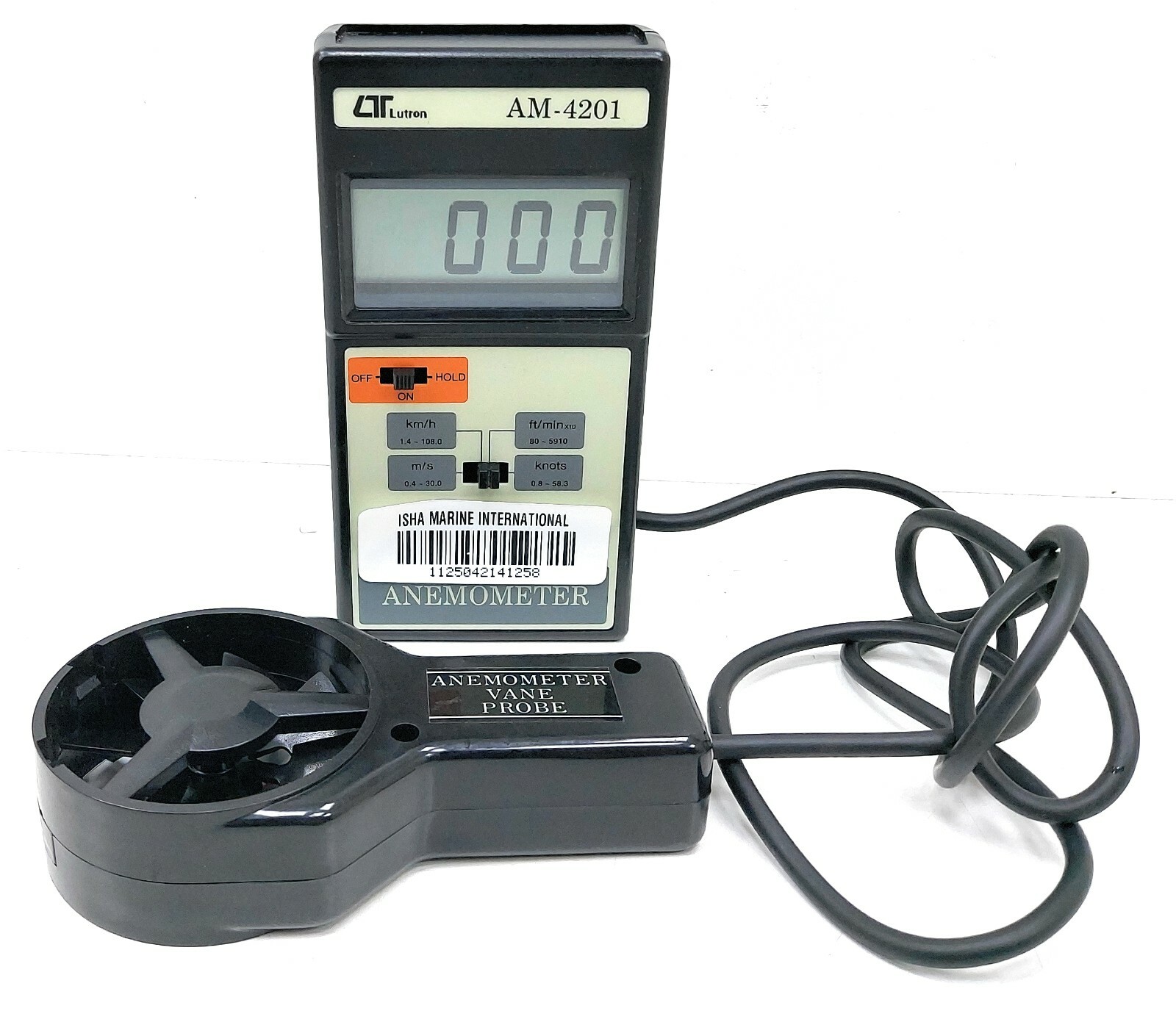 Digital Anemometer Lutron