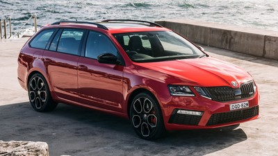 2017 Skoda Octavia Rs 245 Wagon Au Wall Art Print Poster Pick a Size ...