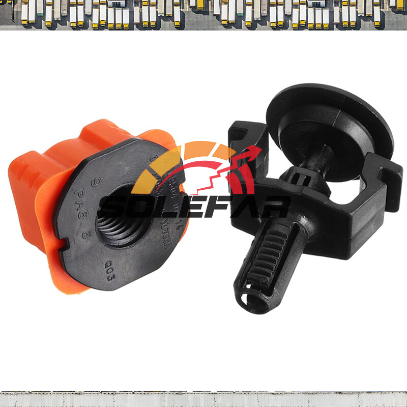 2pcs 1695040114 New Upper Radiator Mount For Mercedes W204 W211 W216 ...