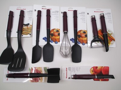 KitchenAid plum purple (HBRA) kitchen utensils | eBay