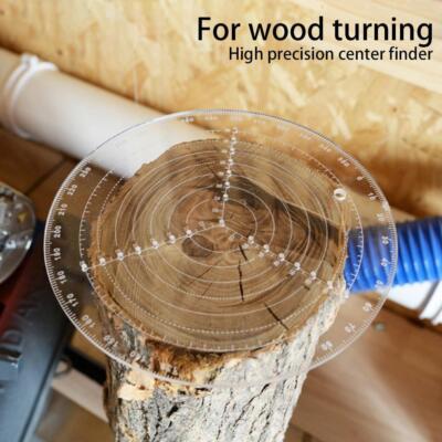 Acrylic Round Center Finder Compass Circle Cutter for Wood Turners ...