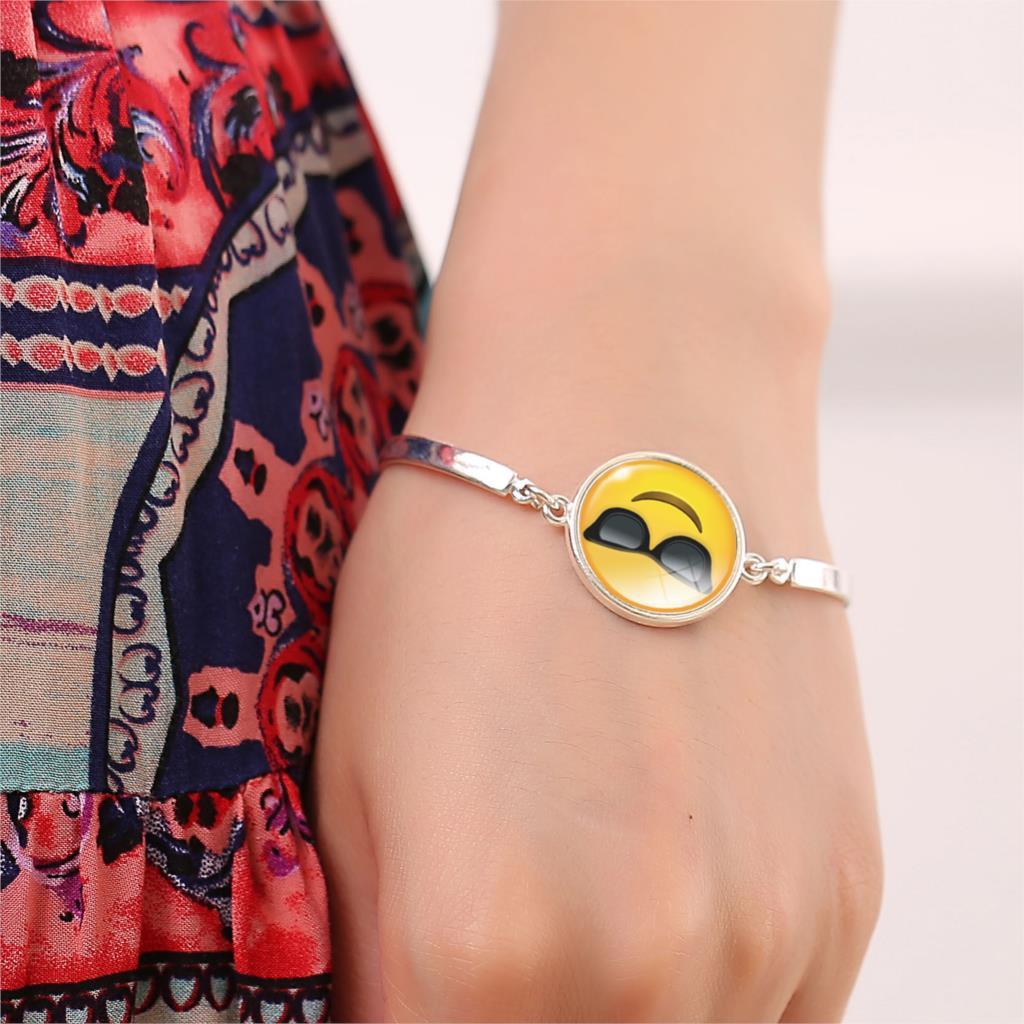 GIOIELLI EMOTICON EMOJI FACCINE SOCIAL SMILE OCCHI CUORE CUORICINO ...