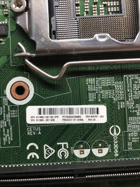 HP ProDesk 400 G4 SFF Motherboard 911985-001 for sale online | eBay