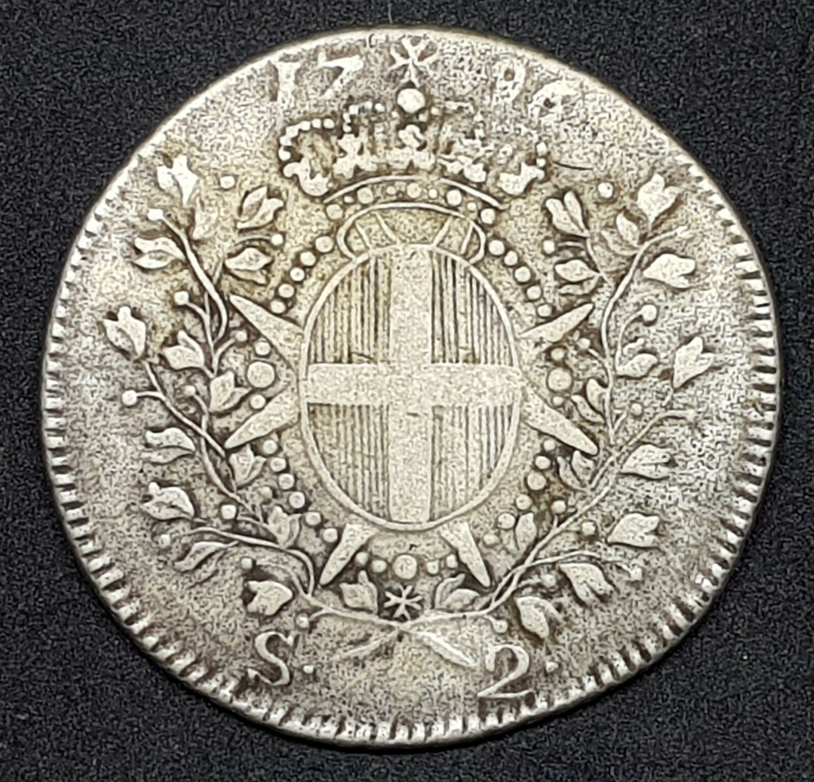 1796 2s -SILVER SCUDI Knights of Malta, Grandmaster de Rohan - Order of ...