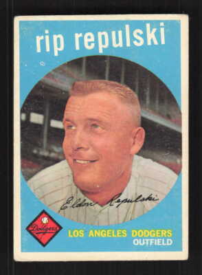 Rip Repulski 1959 Topps Los Angeles Dodgers #195 | eBay