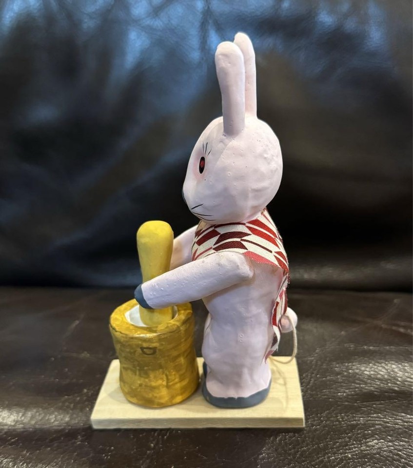 Nagato Parimaki, Rabbit with Pestle, Mochi, Karakuri, Folk Crafts ...