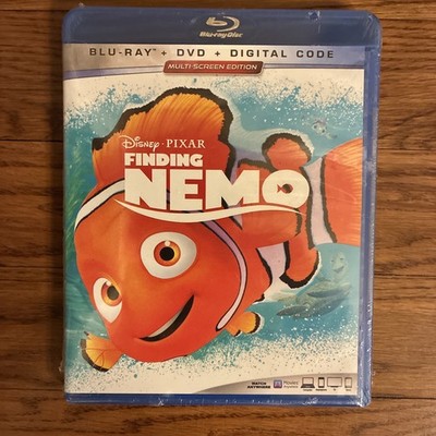 Disney Finding Nemo -Blu-Ray, DVD, and Digital Multi-Screen Edition ...