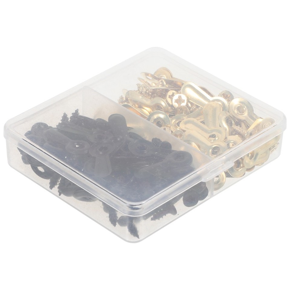 120PCS Frame Picture Turn Button Fasteners with Screws Photo Frames ...