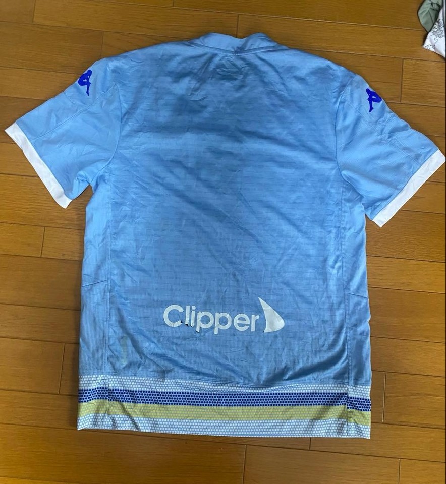 Leeds United 100th Anniversary Kappa Game Shirt L Blue/White Vintage ...