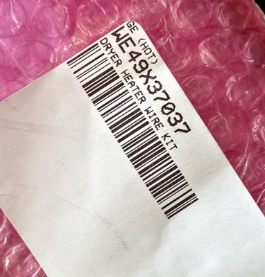 BRAND NEW OEM GE Dryer Heater Service Kit Purple Wire WE49X37037 | eBay