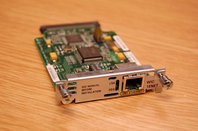 X50 CISCO WIC-1ENET JOB LOT BUNDLE 50 UNITS WIC 1ENET CARDS FOR ROUTERS ...