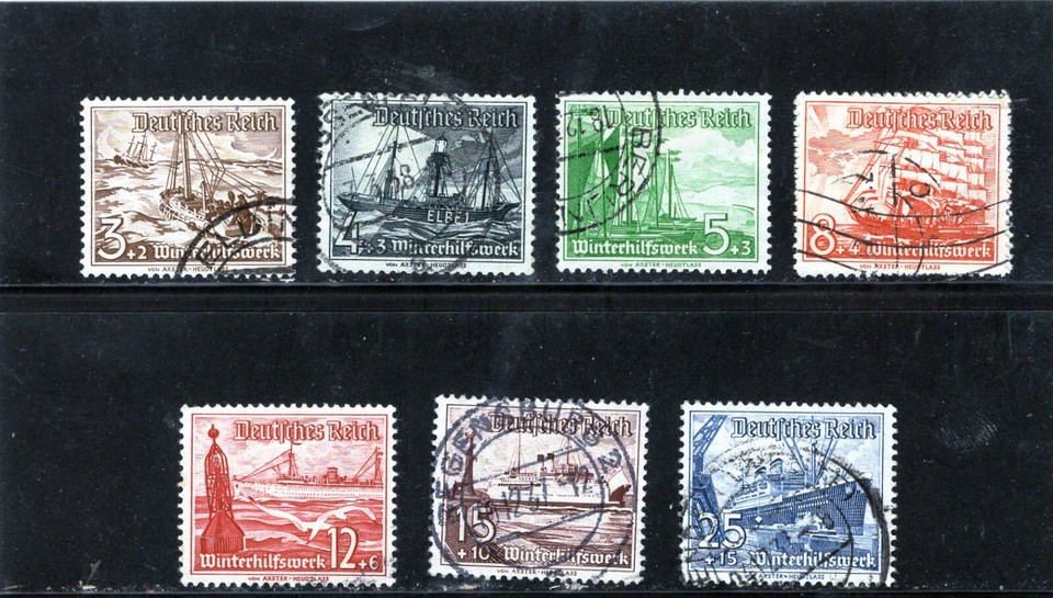 25 Diff Used & Mint Germany Semi-Postals, Scott #'s B19-B365, Issued ...