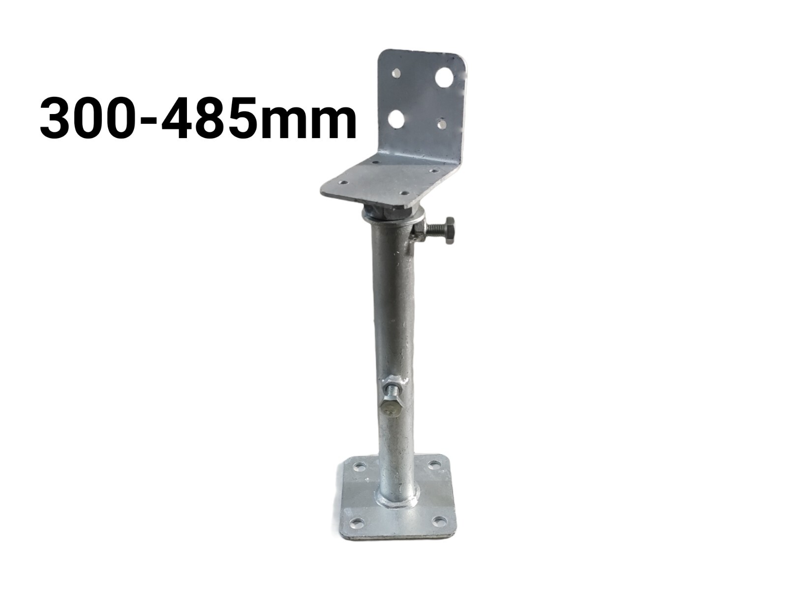 Height Adjustable Deck Support Bearer Joist Bracket Post Stirrup ...