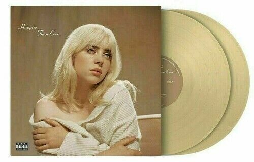 BILLIE EILISH 2 LP - Happier Than Ever GOLDEN VINYL-webstore/Tik-tok ...