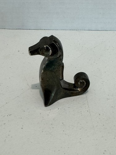 Vintage Dansk Silverplate Animal Figurine Paperweight - Seahorse - VERY ...