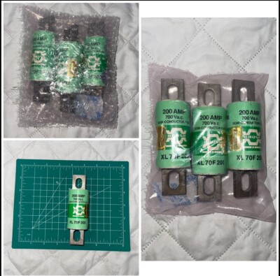 Kit 3 pcs Brush XL70F200 New No Box Lot Of 3 200A 700V Semi Conductor ...