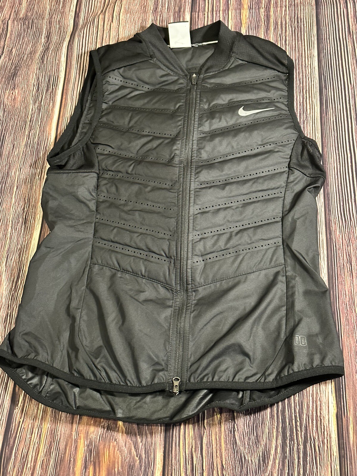Nike Women's Aeroloft 800 Packable Goose Down Running Vest 686199-010 Size Small | eBay