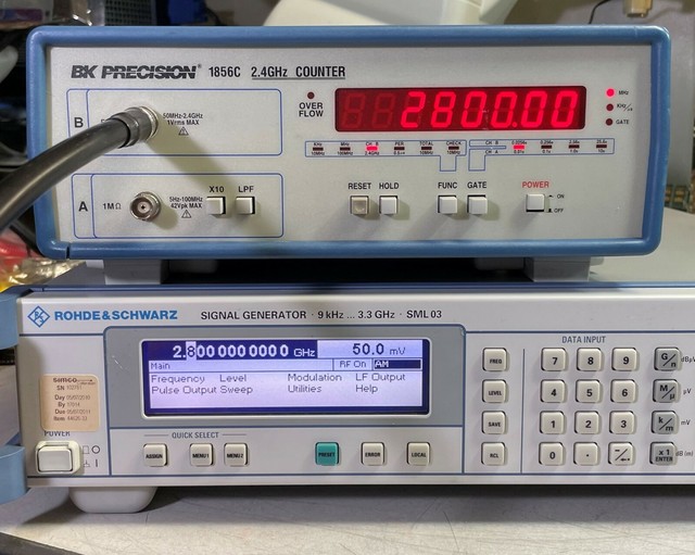 Bk Precision 1856C High Quality 2.4 GHz Frequency Counter US Authorized ...
