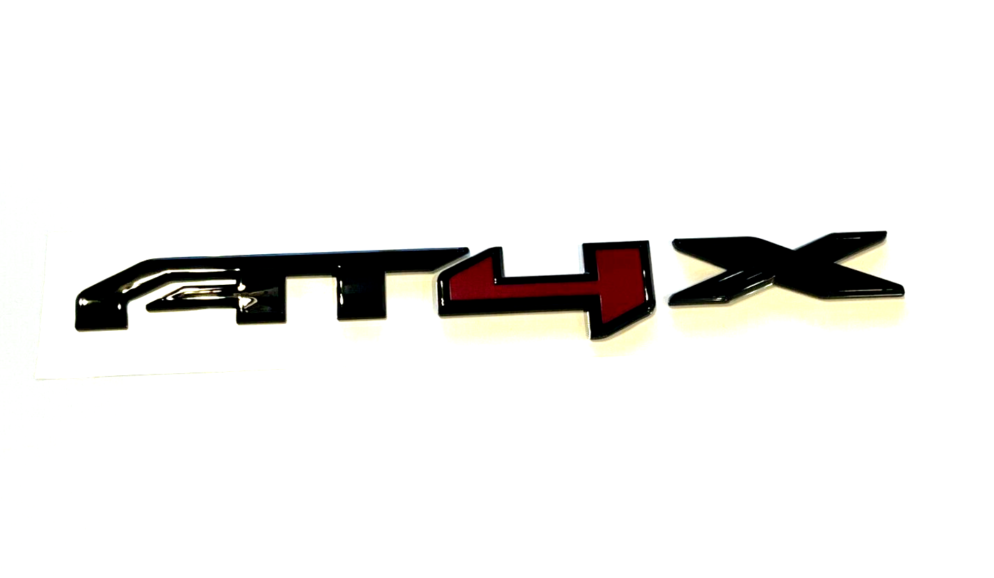 1Pcs Rear Tailgate AT4X Emblem Badge for 2023-2024 Sierra 1500 Canyon ...
