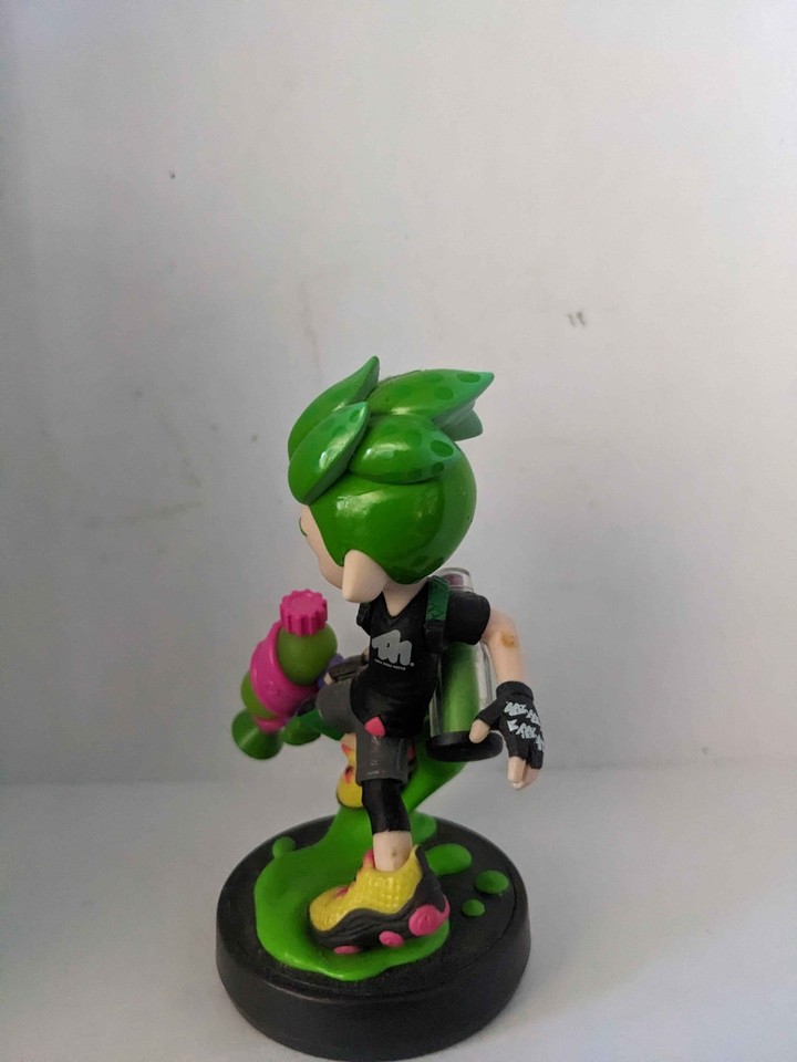 Nintendo Amiibo Splatoon Green Inkling Boy | eBay