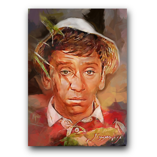 Gilligan Art Card Limited 36/50 Edward Vela Signed (Movies Characters ...