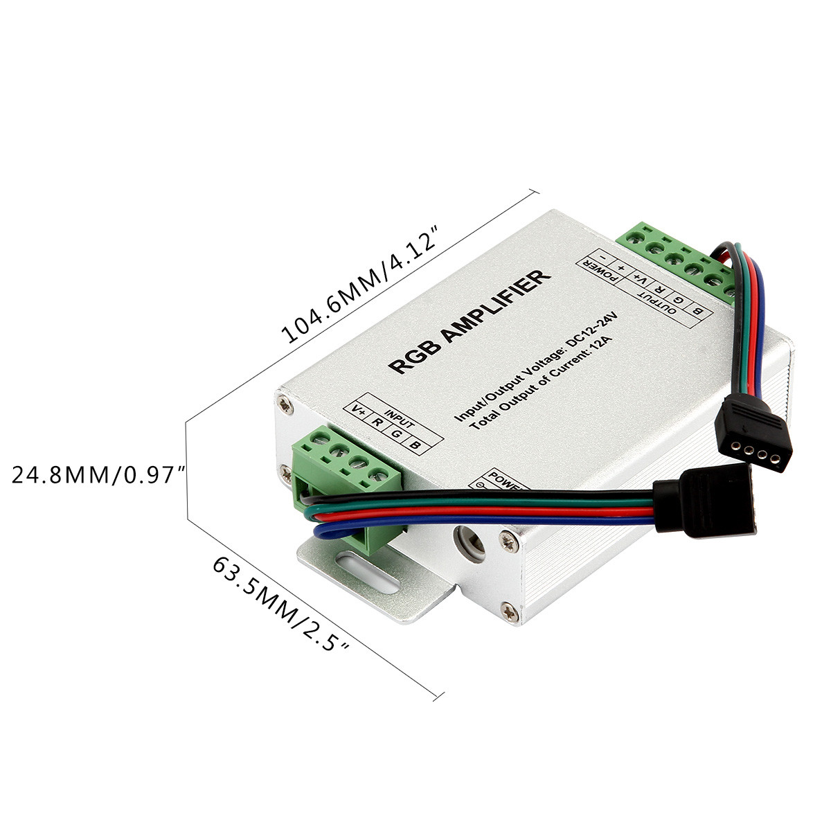 Data Repeater Signal Amplifier for 3528 5050 RGB LED Strip Light | eBay
